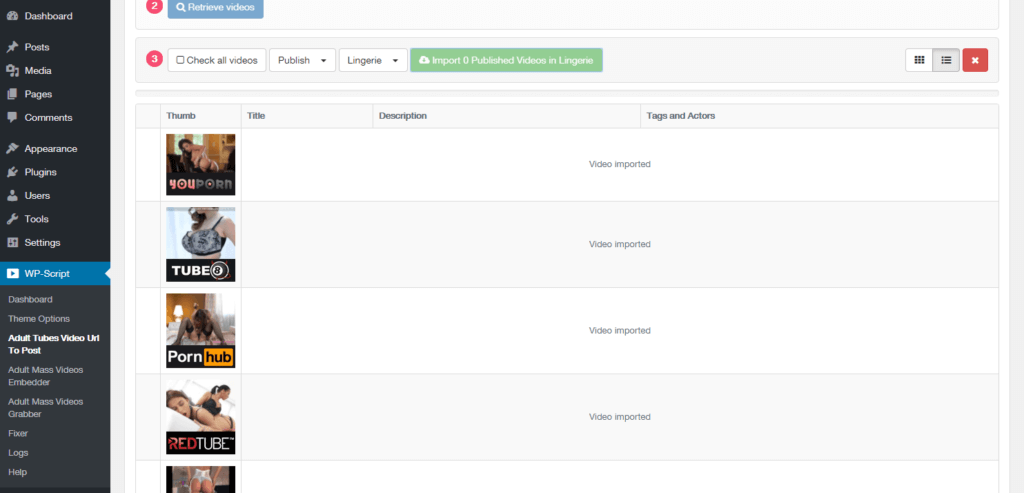 WPS Single Embedder - WP-Script WordPress Plugin
