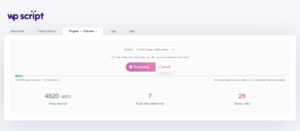 WPS Checker - WP-Script WordPress Plugin